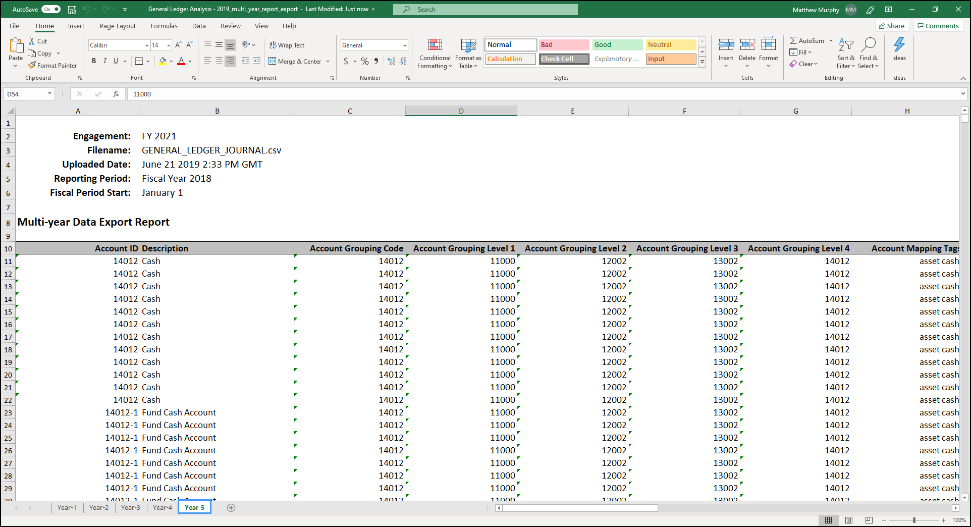 How to create a relative risk grid – MindBridge: English (US)