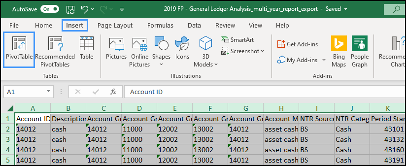 How to create a relative risk grid – MindBridge: English (US)