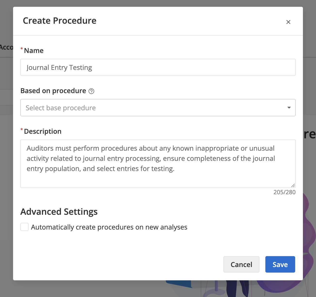 Procedures: overview – MindBridge: English (US)
