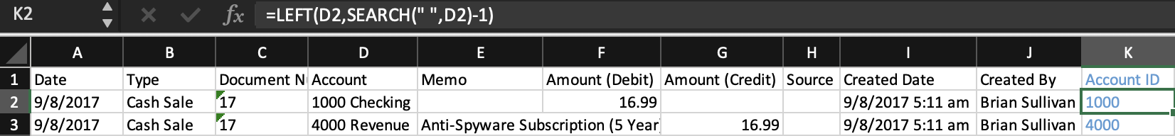 NetSuite: Transform the general ledger – MindBridge: English (US)